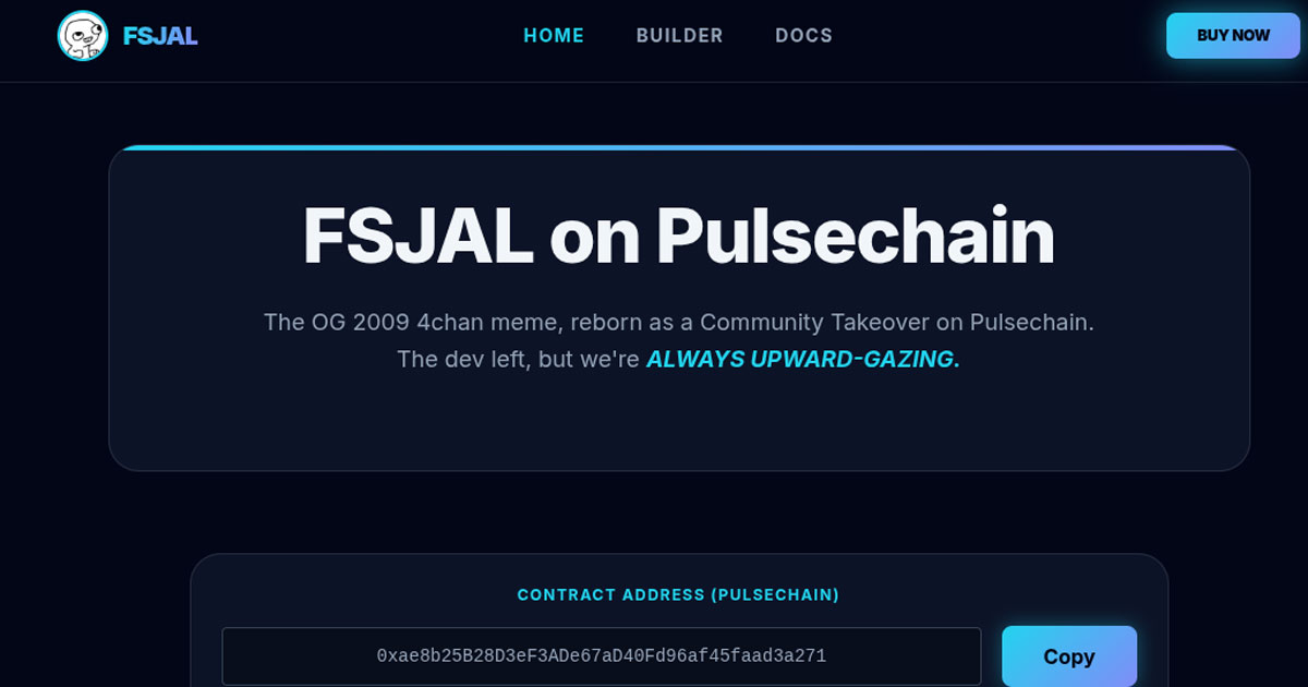FSJAL | Pulsechain CTO